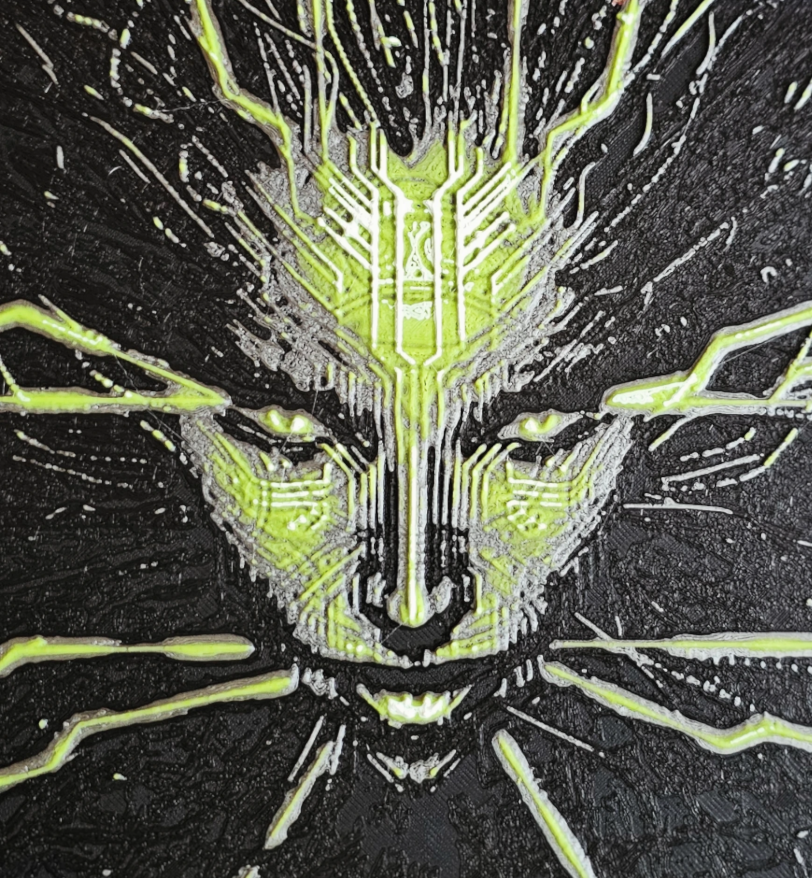 Shodan " Filament Painting" by Printmajstr | Download free STL model ...