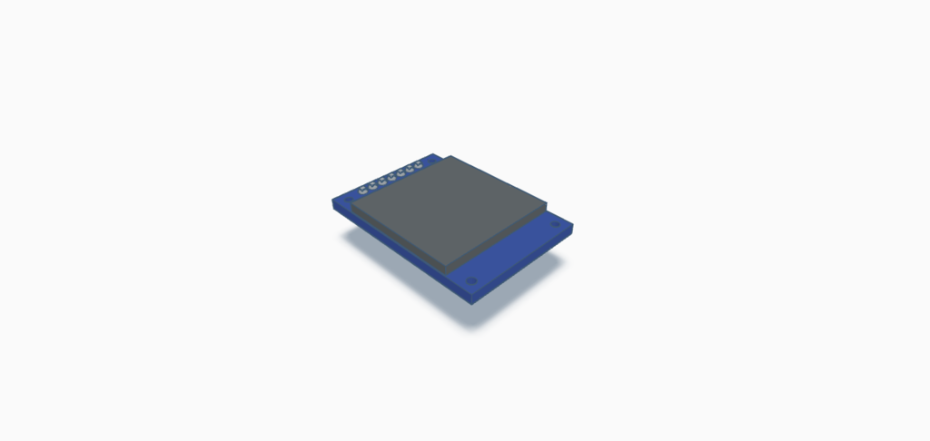 1.3 IN. OLED screen by thearduinoguy | Download free STL model ...