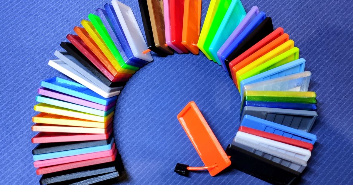 Small filament sample by Loocky | Download free STL model | Printables.com