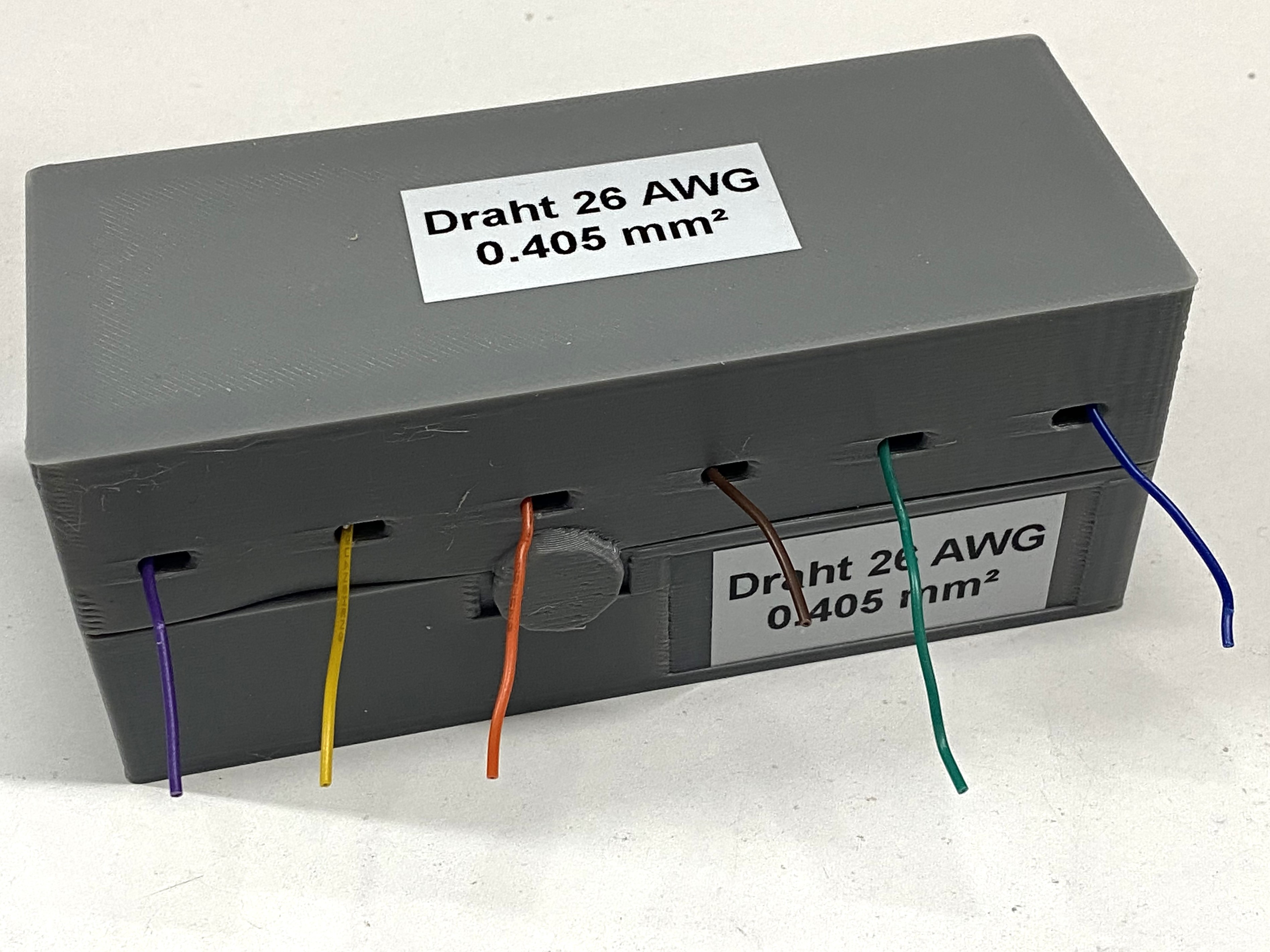 Cable Rolls and Dispenser (e.g. 26 AWG) by Tritschi | Download free STL ...