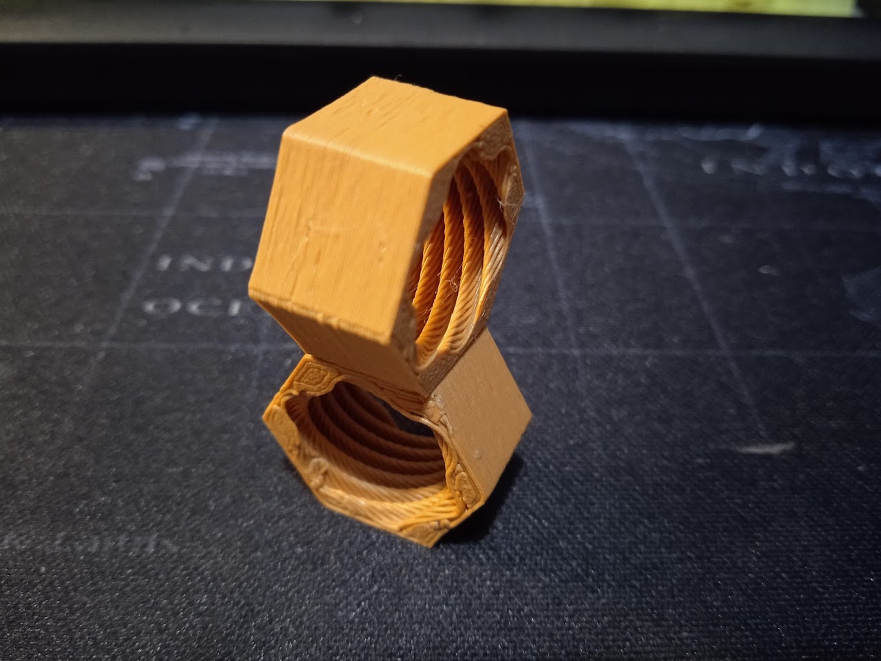 Decorative Hex Nut With a Square Face by Koliw | Download free STL ...