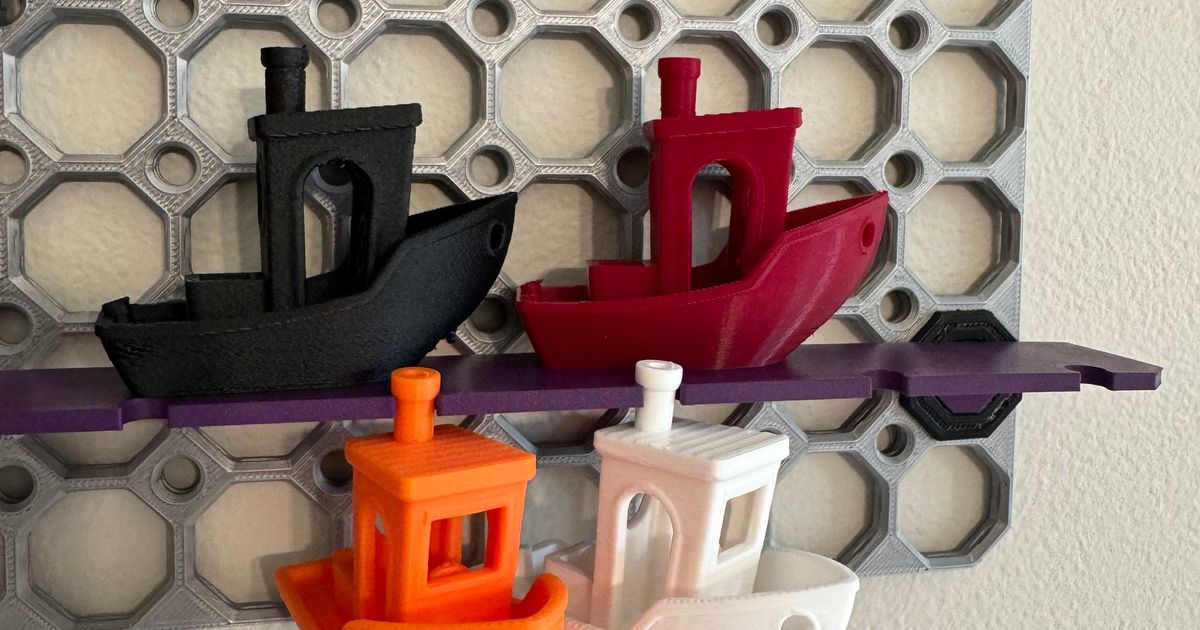 Benchy Display for Multiboard by cjs | Download free STL model ...