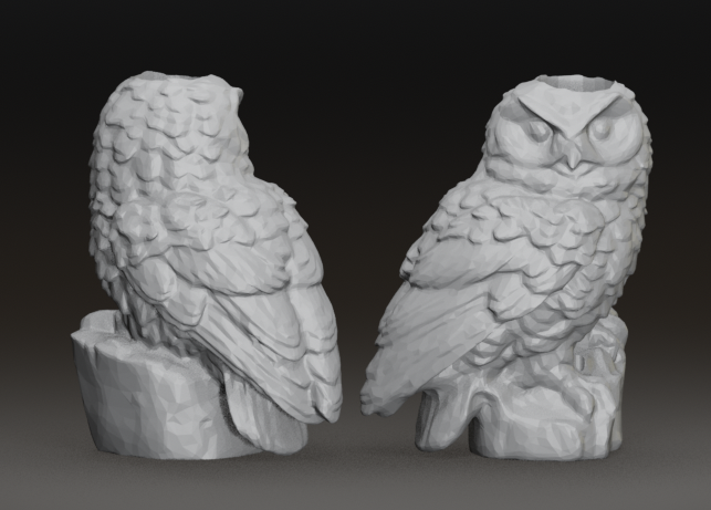 Hedwig - Harry Potter Owl Planter Vase by FreedomMaker | Download free ...