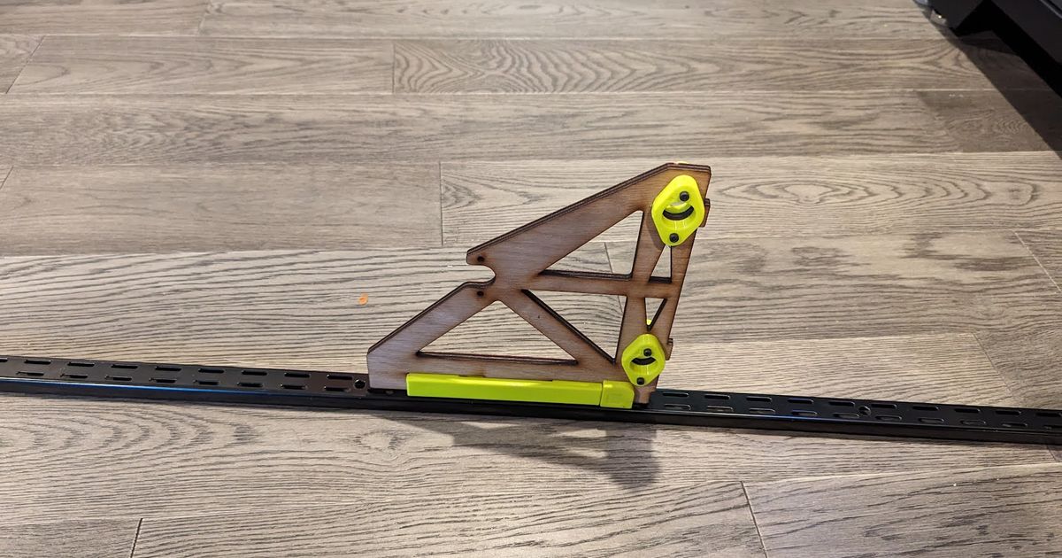 Double Track Reprack Cleat by eimsteim | Download free STL model ...