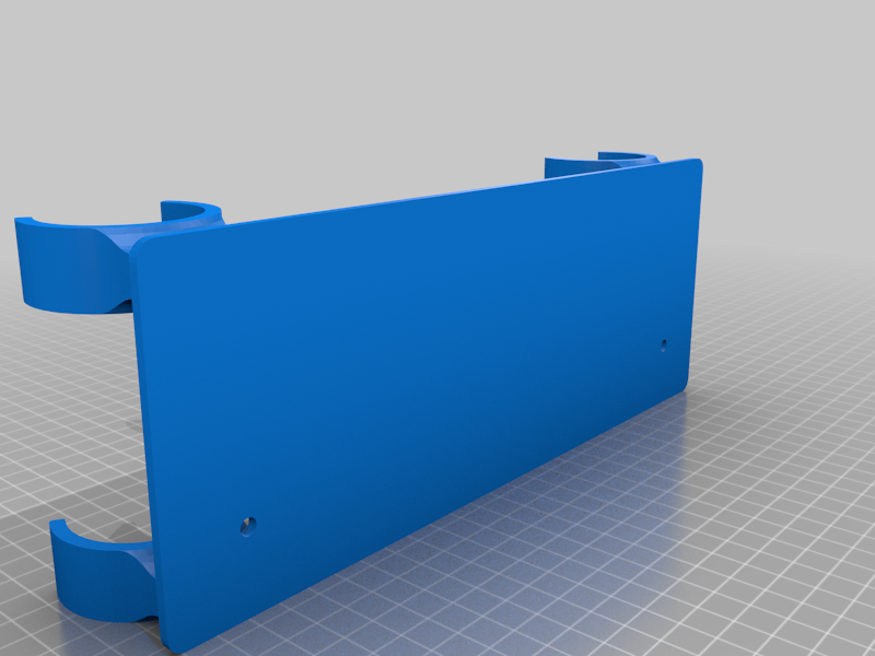 Winch cover/License plate mount by not michael | Download free STL ...