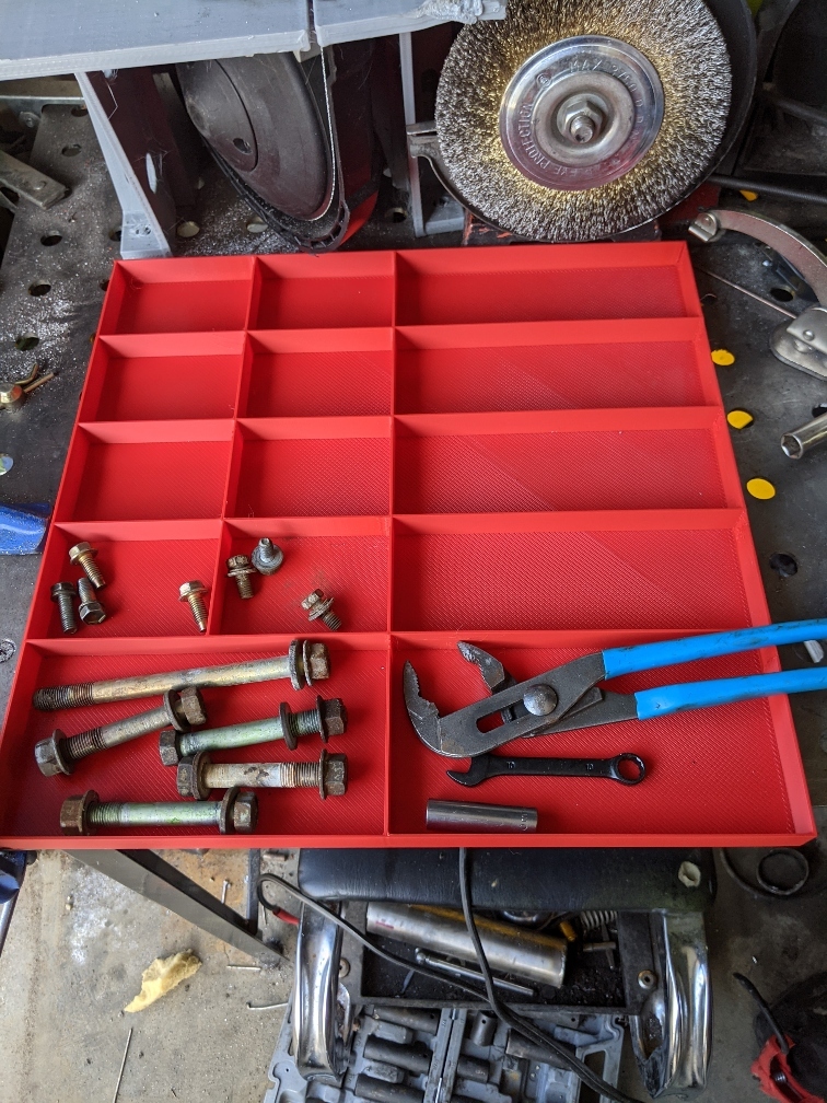 380mm bolt organizer by not michael | Download free STL model ...