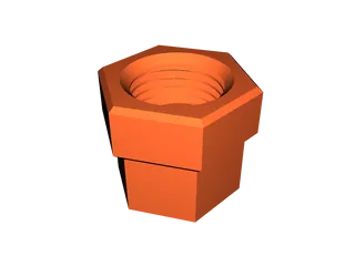 Pneumatic Fitting Coupler by alex3D | Download free STL model ...