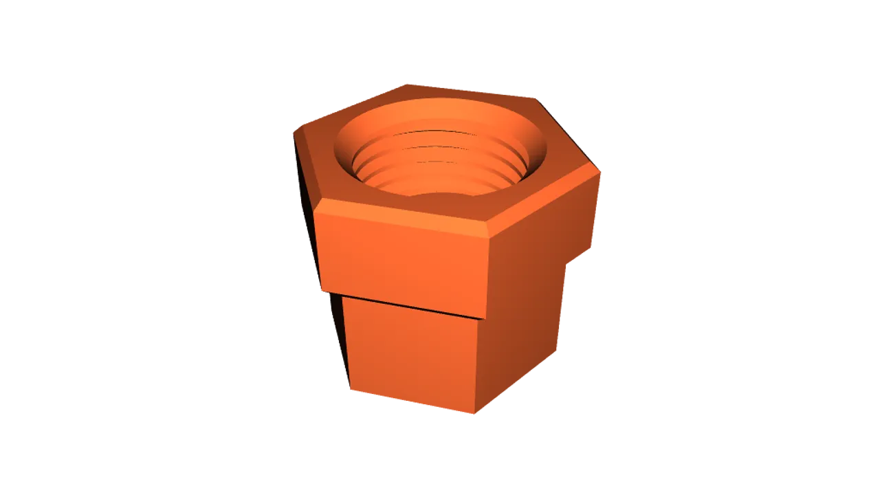 Pneumatic Fitting Coupler by alex3D | Download free STL model ...