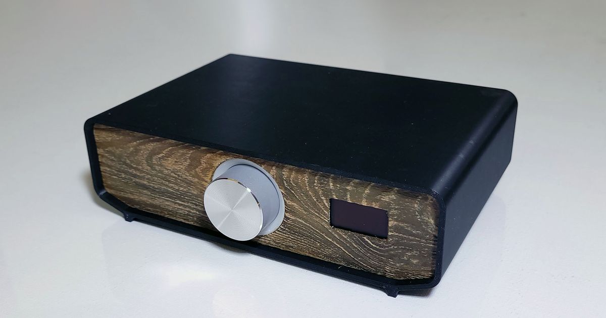 Moode Audio Player 2x30W V1 - Fake Wood by M. Tops | Download free STL ...