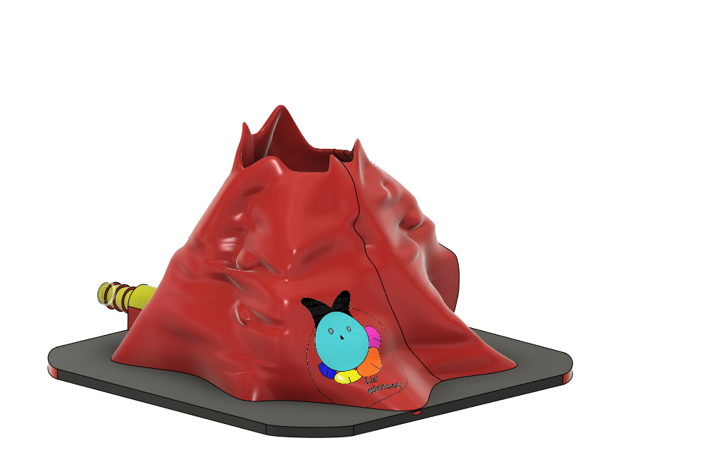 FINDING NEMO: pneumatic Volcano by la goose | Download free STL model ...