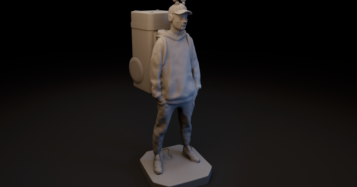 Sculpture of Cris by Cris K B | Download free STL model | Printables.com