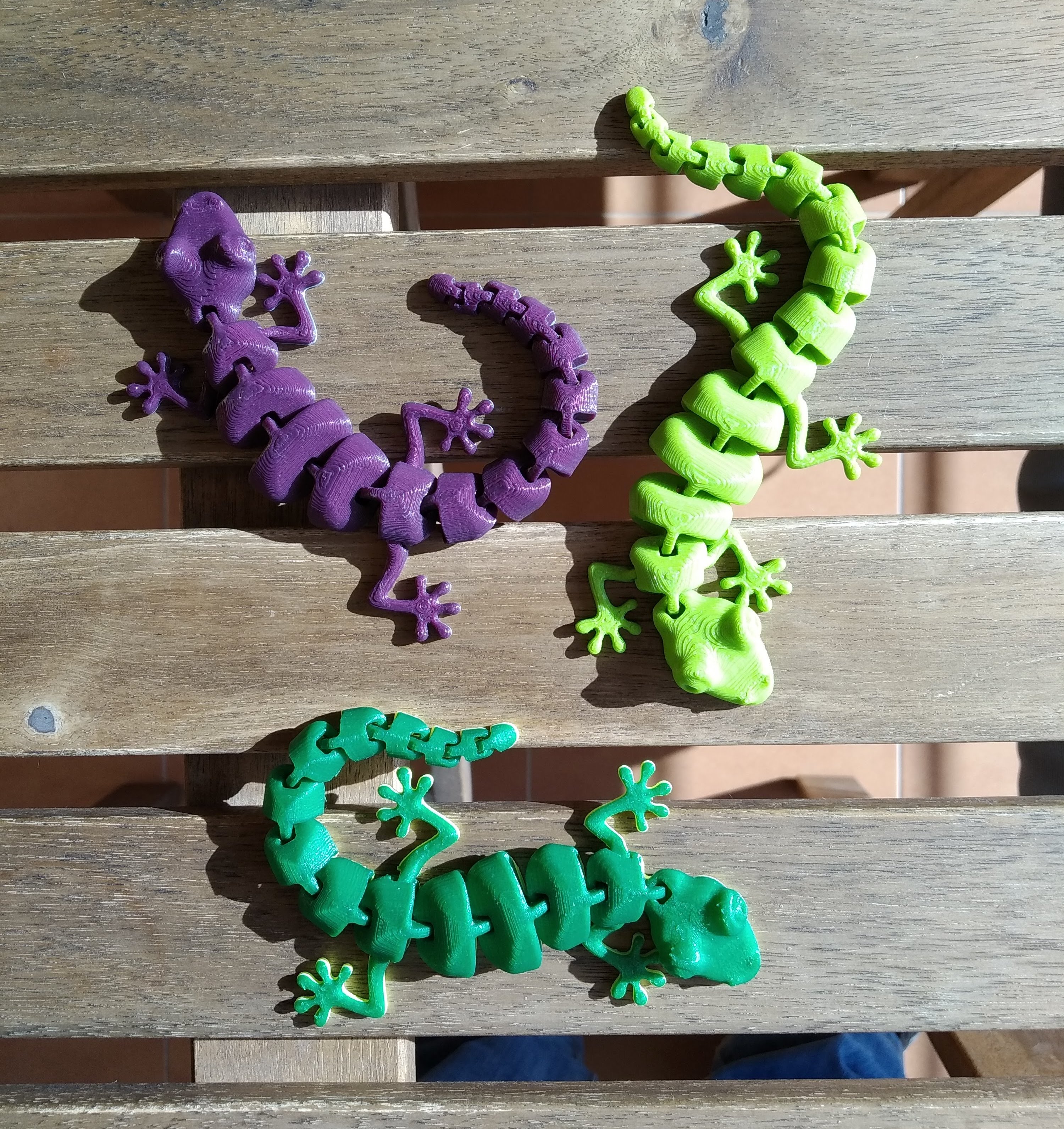 Articulated gecko by JohnDFishing | Download free STL model ...