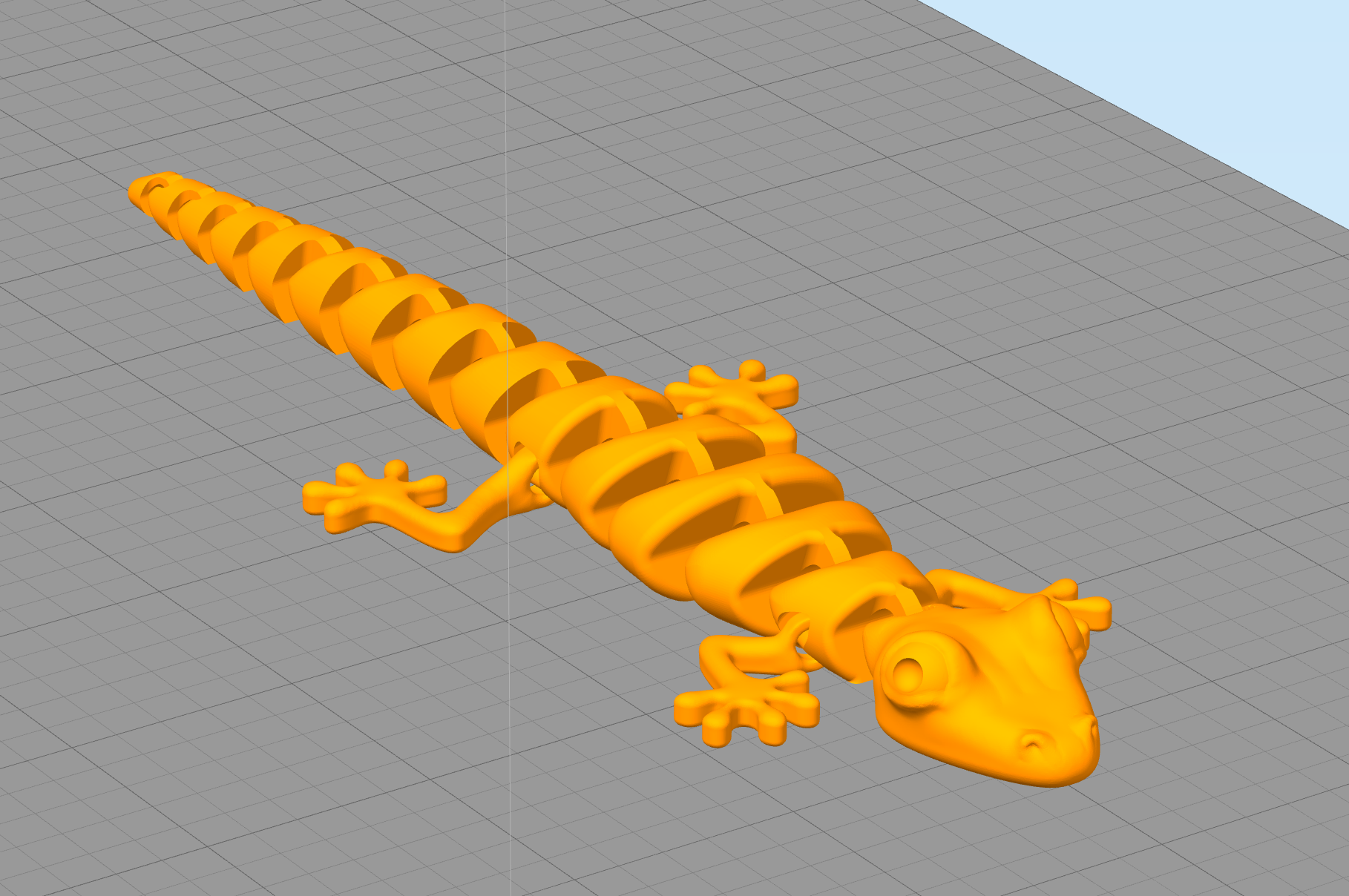 Articulated gecko by JohnDFishing | Download free STL model ...