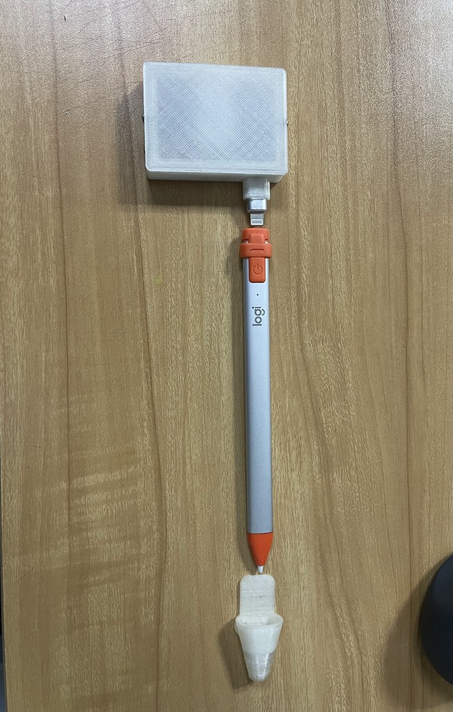 Logitech Crayon portable charger by Diallomm | Download free STL model ...