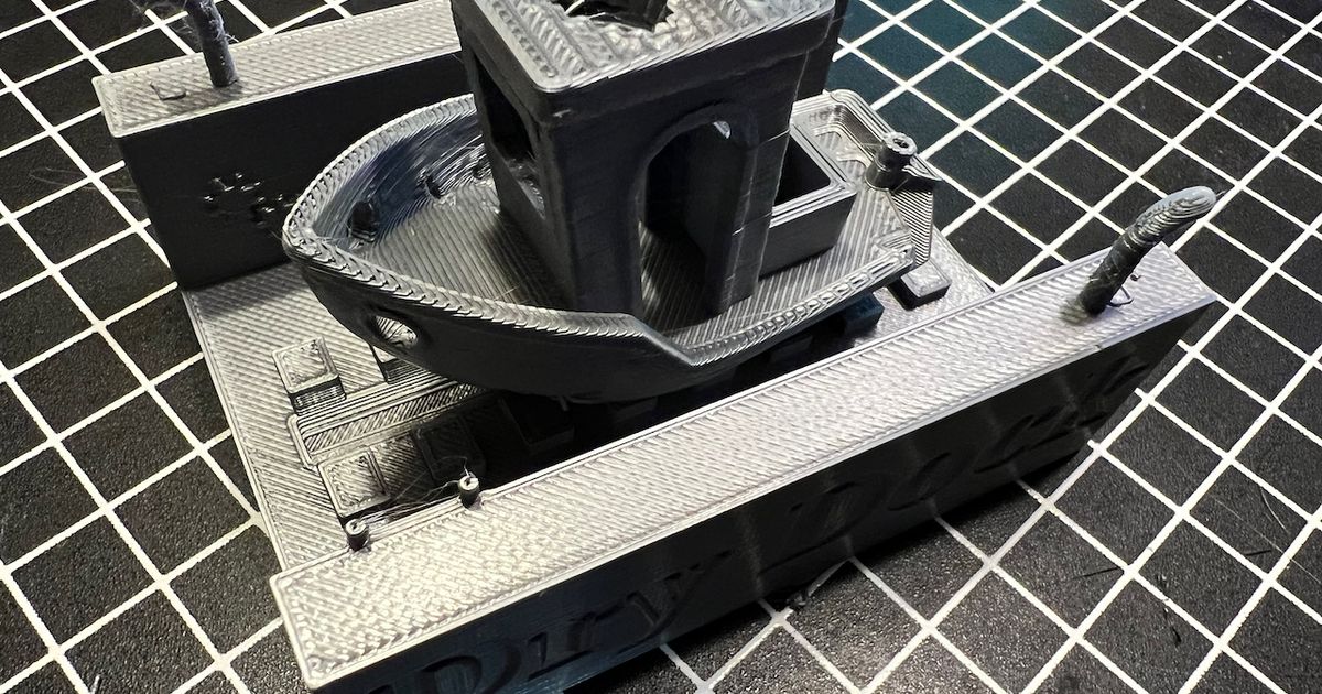 A Dry Dock for Benchy by RobertusMaximus | Download free STL model ...