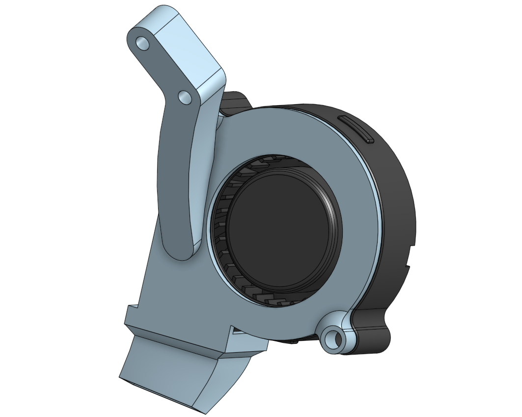 Single 5015 Fan Shroud for the Ender 3 V3 SE by Michael Hilton | Download free STL model ...