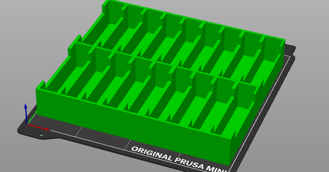18x 2.5" HDD/SSD Storage (15mm drives) - Thingverse Remix by benihanaz ...