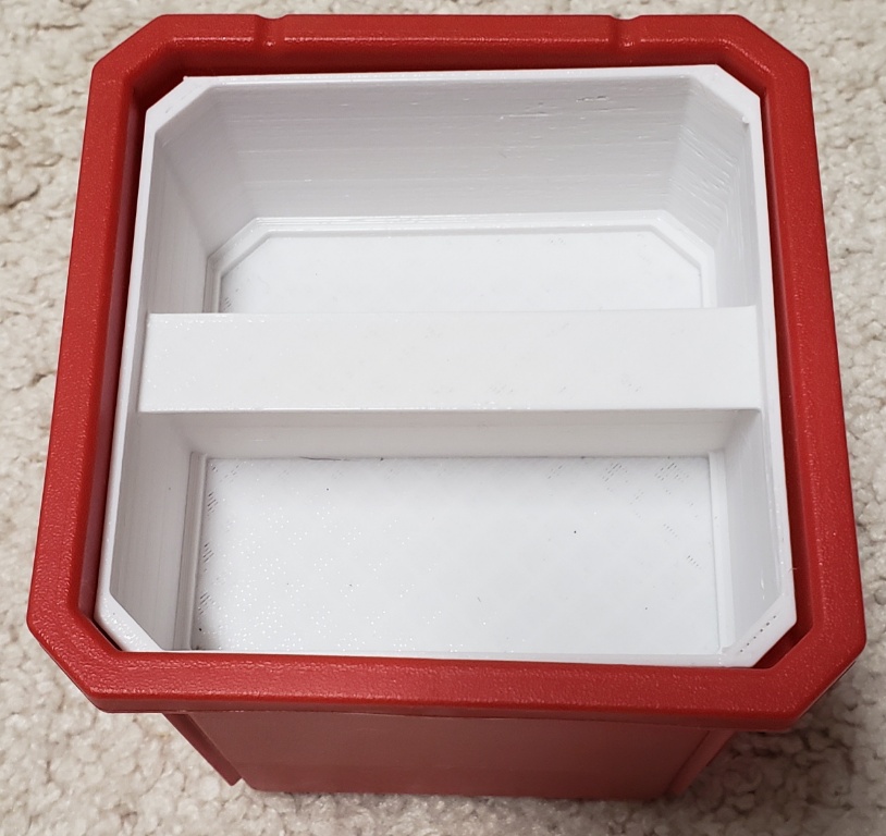 Shorten packout divider (49.5mm tall) PackUp Nesting Bin compatible von ...