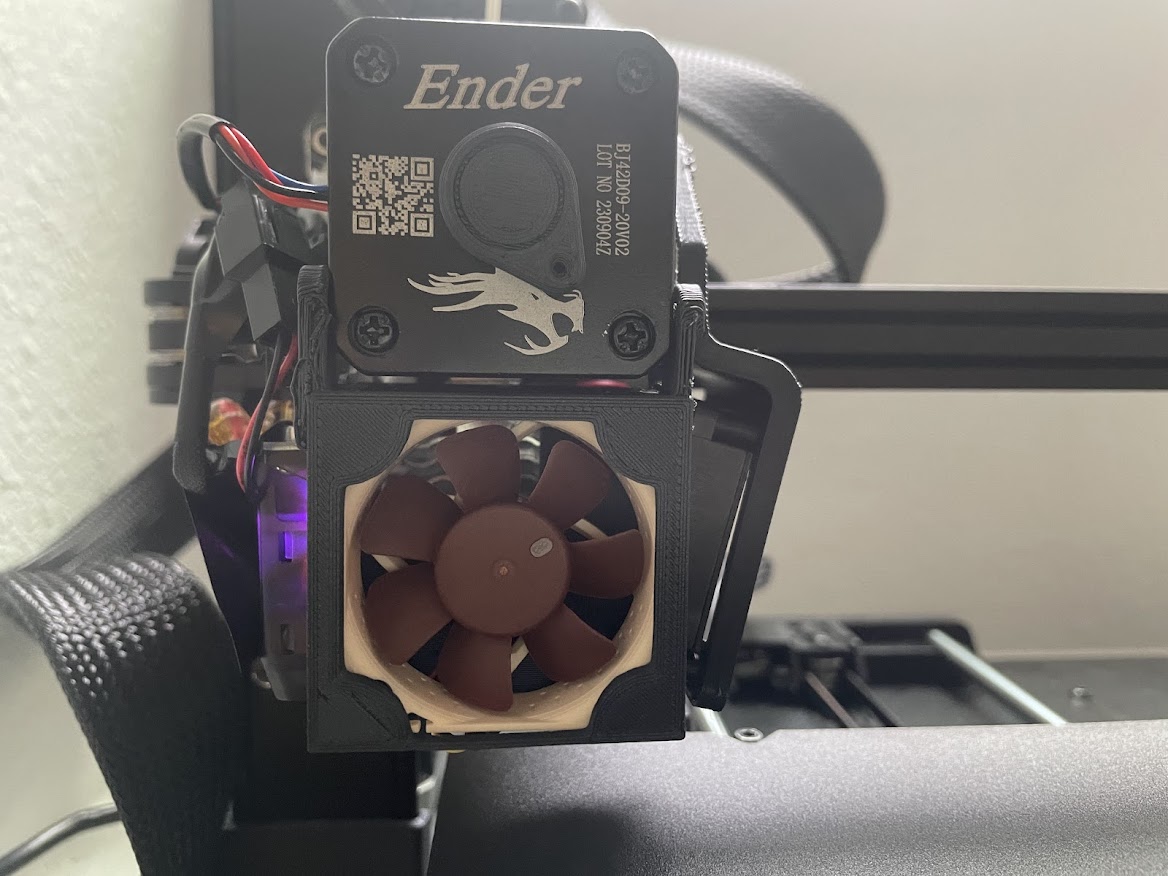 Ender 3 V3 SE Lighter 4010 Fan Shroud Diffuser by Forrest O. | Download free STL model ...