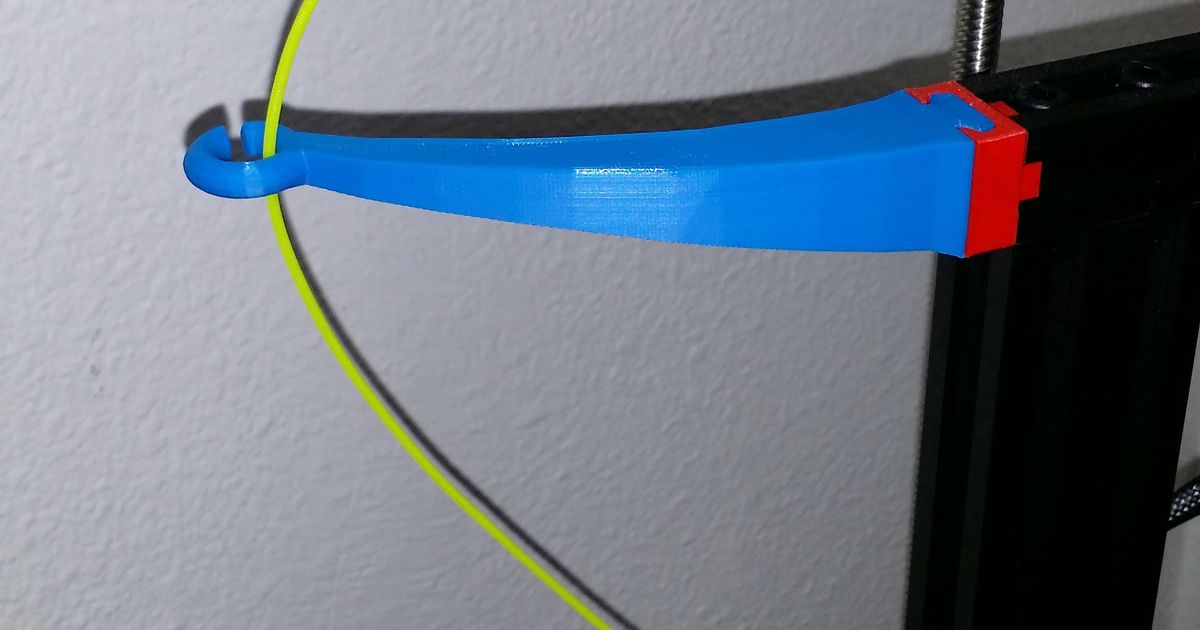 Ender 3 filament guide by Royce | Download free STL model | Printables.com