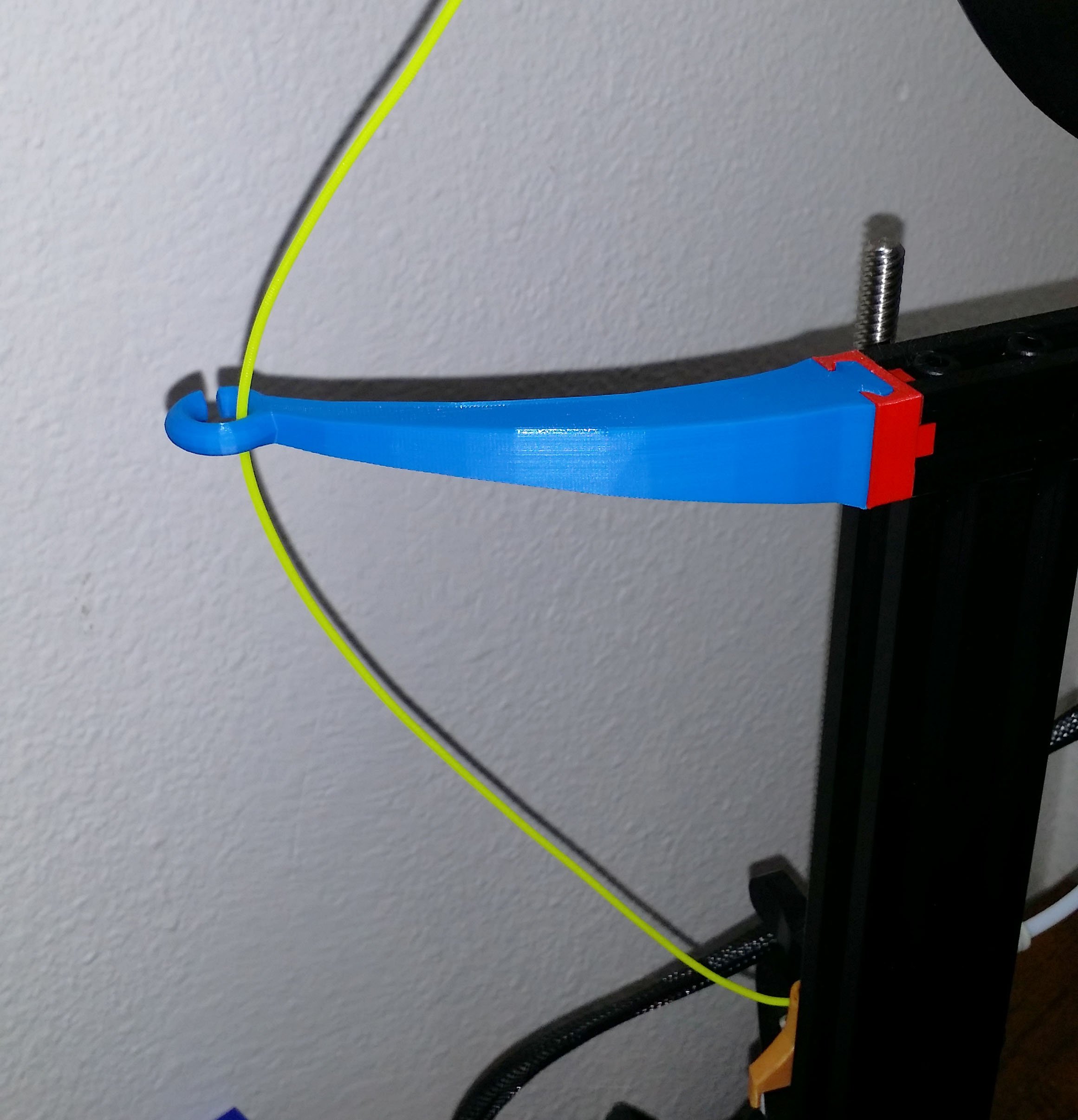 Ender 3 filament guide by Royce | Download free STL model | Printables.com