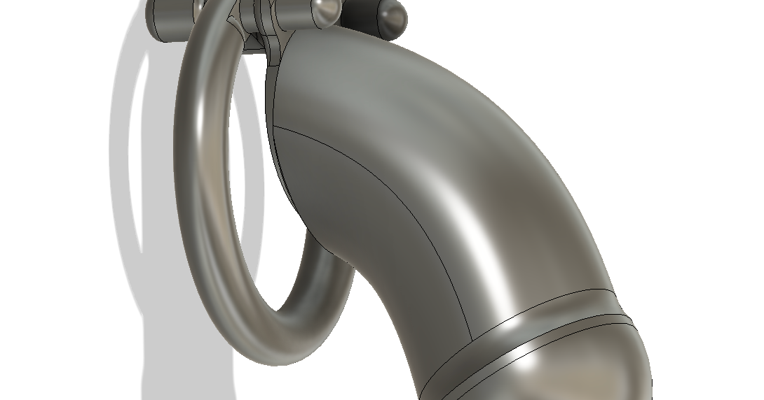 Fusion360 Parametric Male Chastity Cage by StueyNSFW | Download free ...