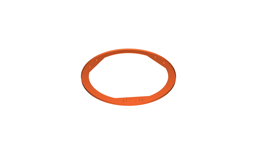 Elegoo Carboard Rim / Ring for using Elegoo filament with AMS by K8 ...