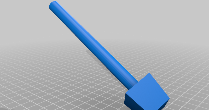 Mini Soil Block Dibbler by Damon Vincent | Download free STL model ...