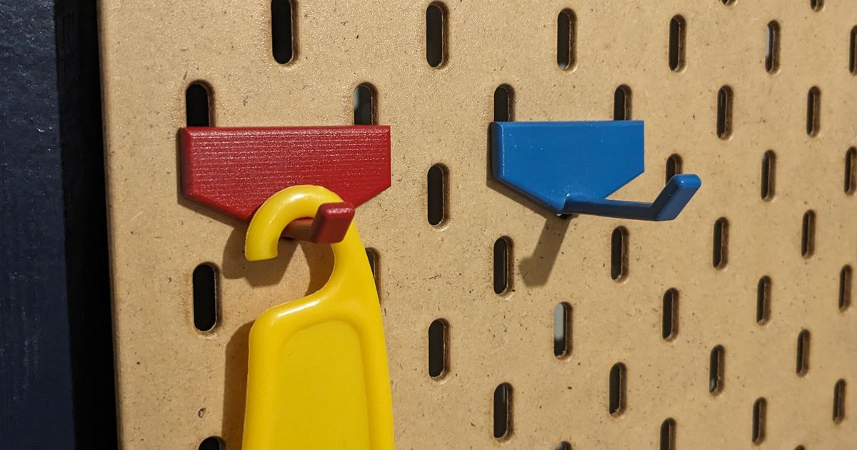 Skadis Heavy Duty Hooks von HawkCraft | Kostenloses STL-Modell ...