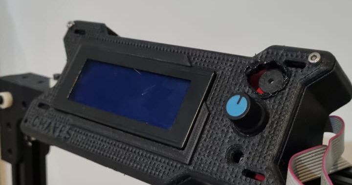 LCD bracket for aluminium extrusion 20x20 mm by Marcelo Chaves ...