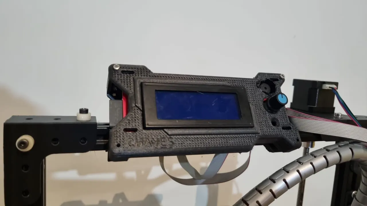 LCD bracket for aluminium extrusion 20x20 mm by Marcelo Chaves ...