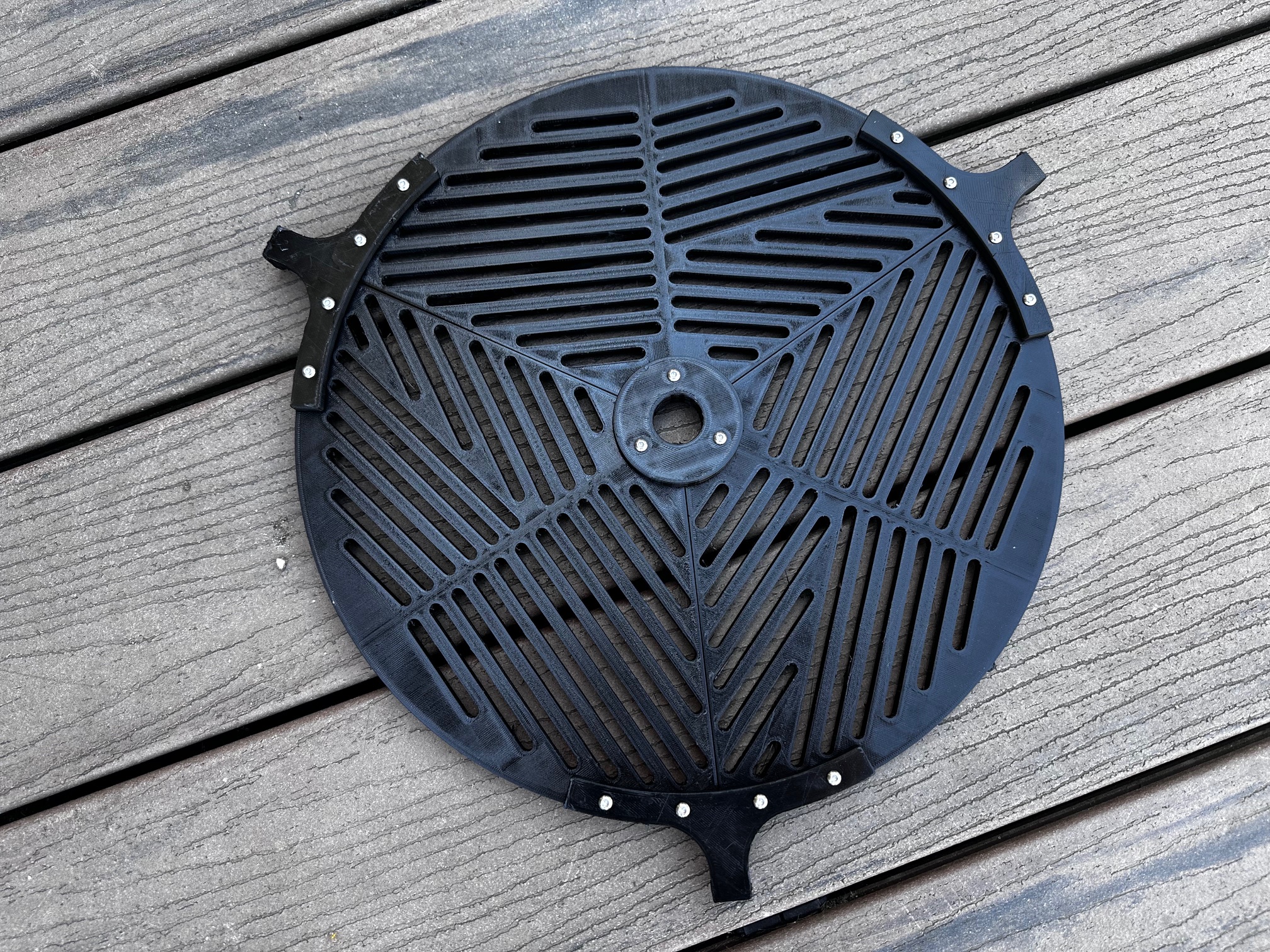 Tri-Bahtinov mask for 12" Dob by ScottyDuzn'tKno | Download free STL ...