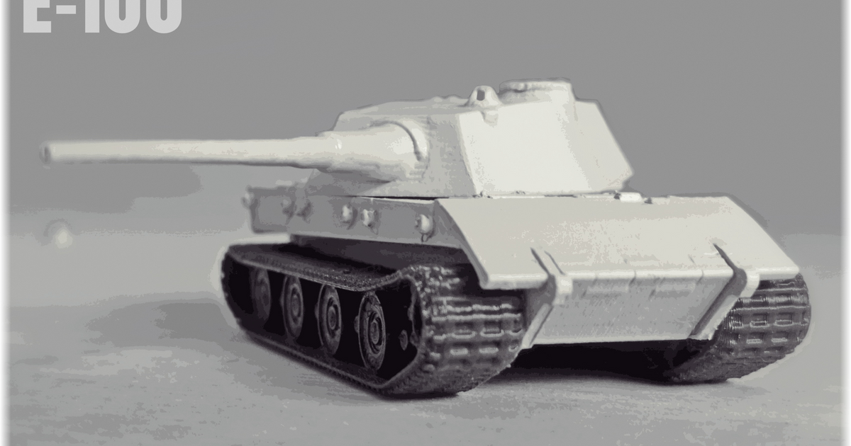 E100 Easy Print von Nora | Kostenloses STL-Modell herunterladen ...