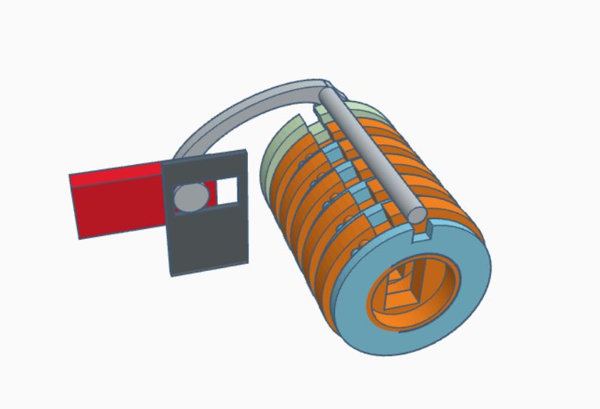 Safe Key Lock by Ross | Download free STL model | Printables.com