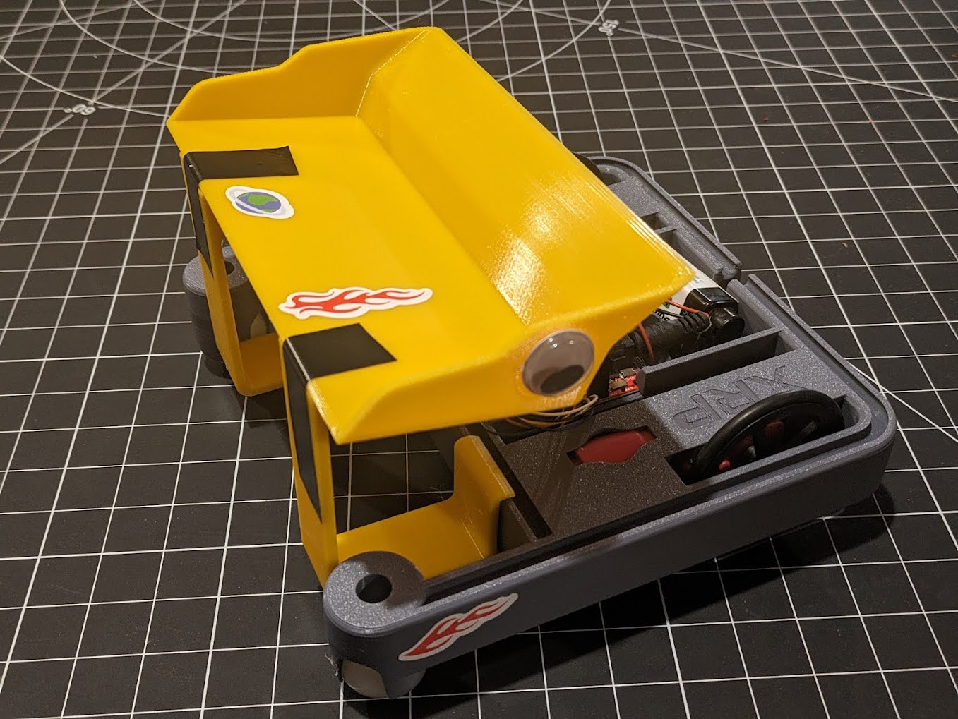 XRP Robot Dump Truck by Jacob Williams | Download free STL model ...