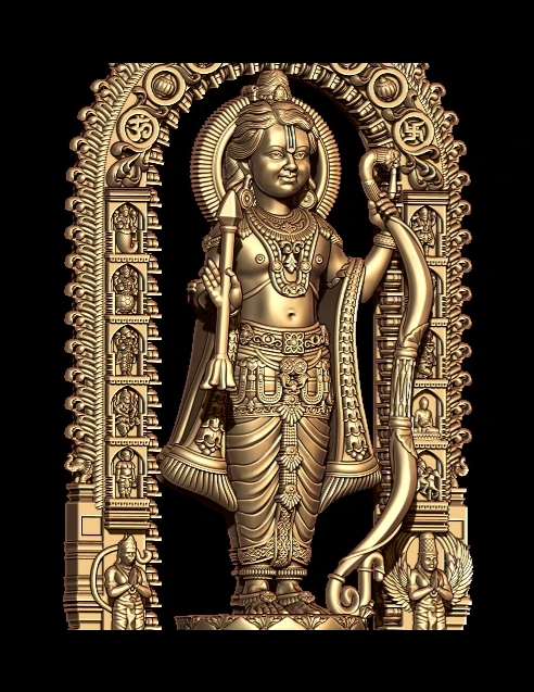 Ram Lalla Murti 3D Model by Sculpture Maker | Download free STL model ...