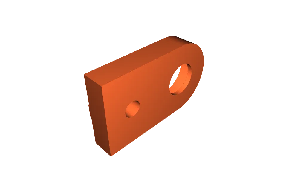 Wombot exilis xl threaded rod holder by Harmen | Download free STL ...