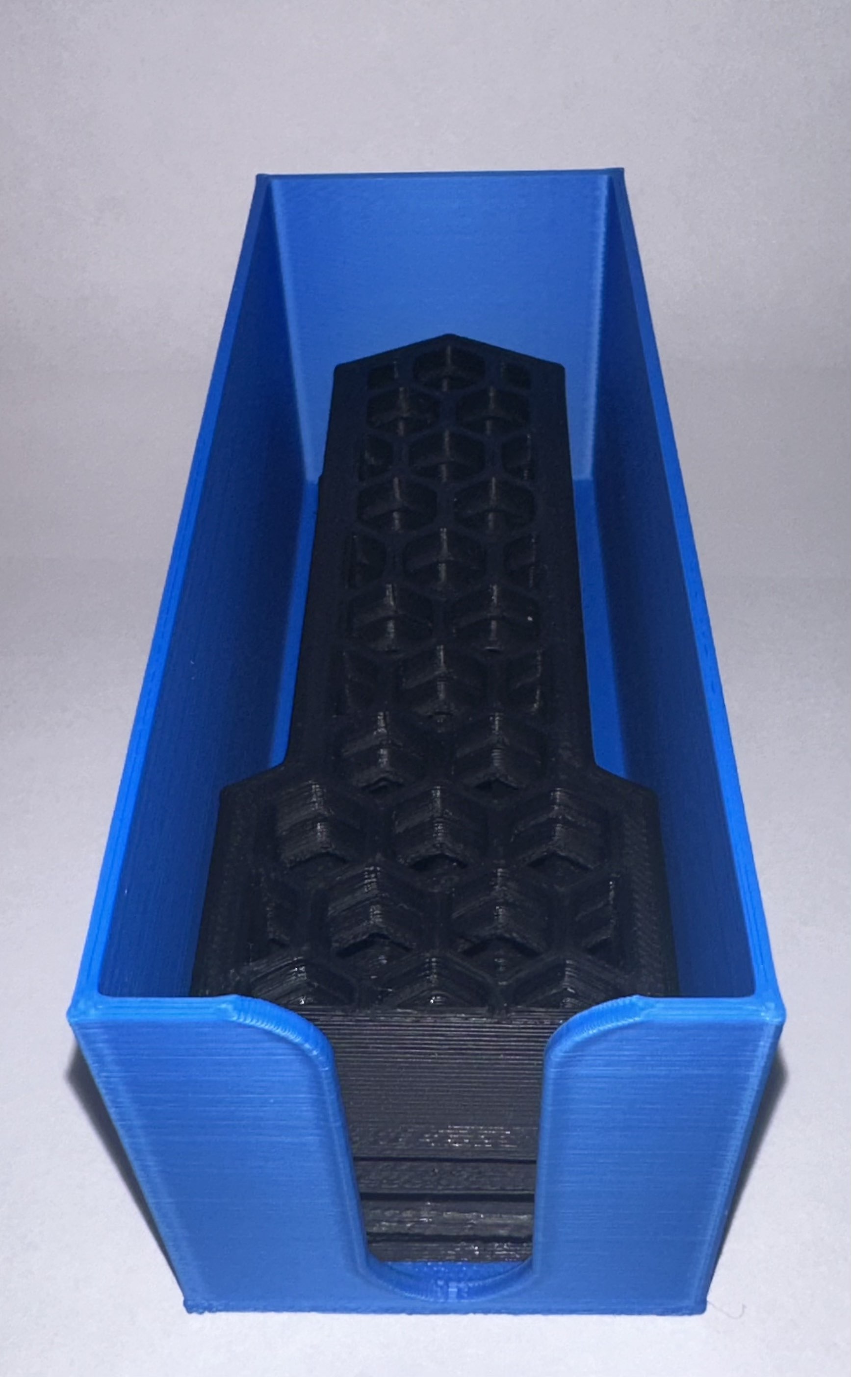 Hex scraper storage container by Gusher._ | Download free STL model ...