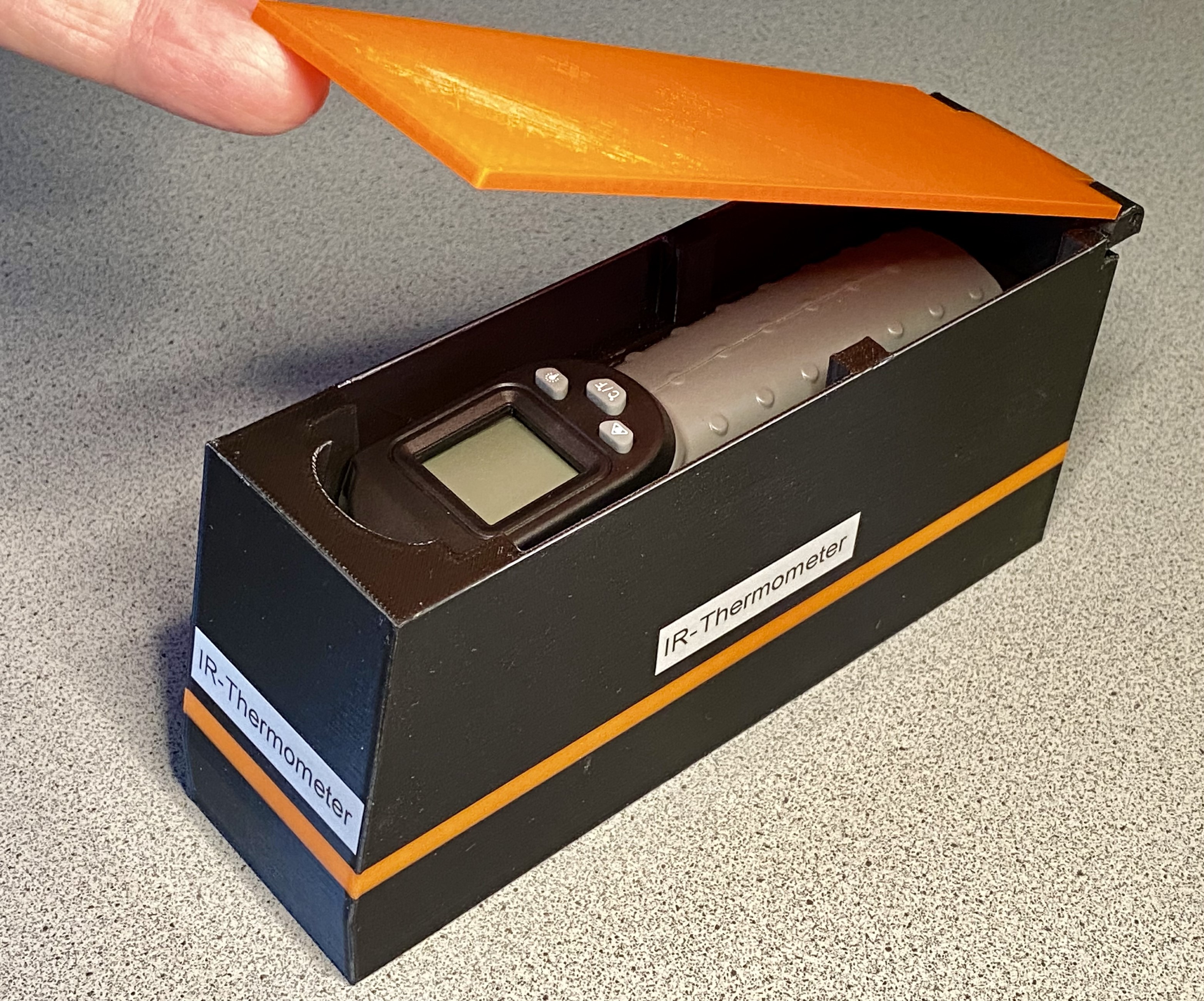 Case for IR-Thermometer by Tritschi | Download free STL model ...