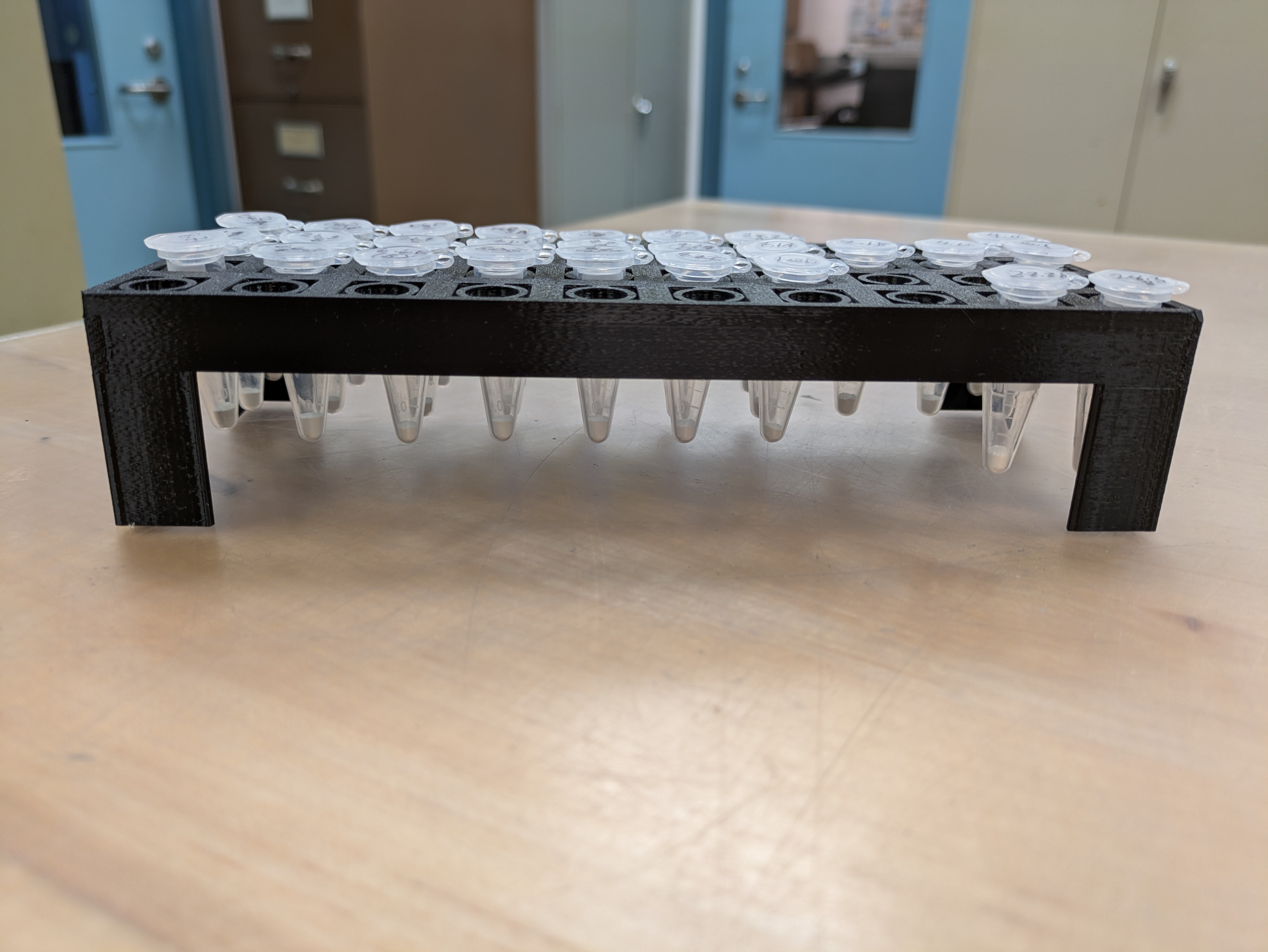 Eppendorf (Microcentrifuge) Tube Rack by GeoffP | Download free STL ...