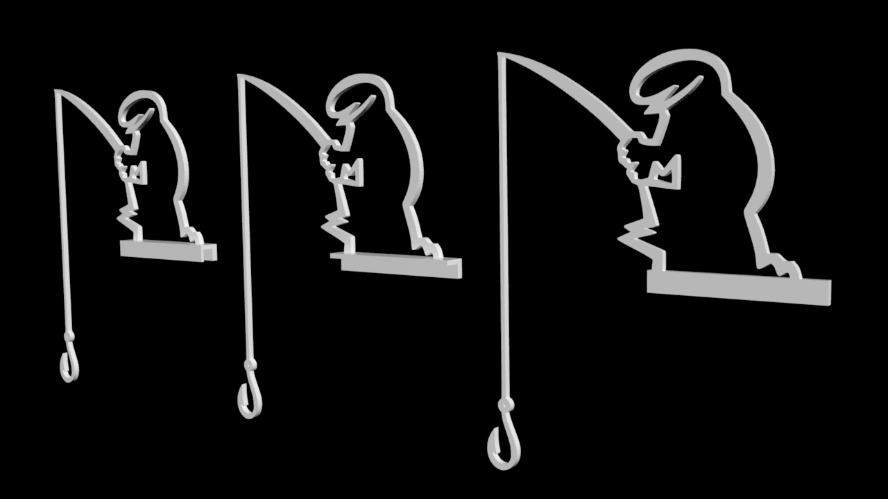 La LInea Fishing on the Fish Tank by DragoMej | Download free STL model ...