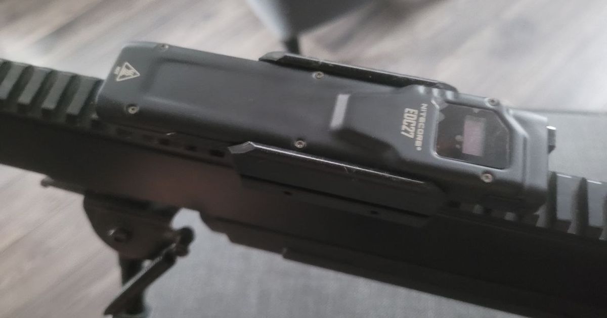 NiteCore EDC27 RIS Adapter by Piro | Download free STL model ...