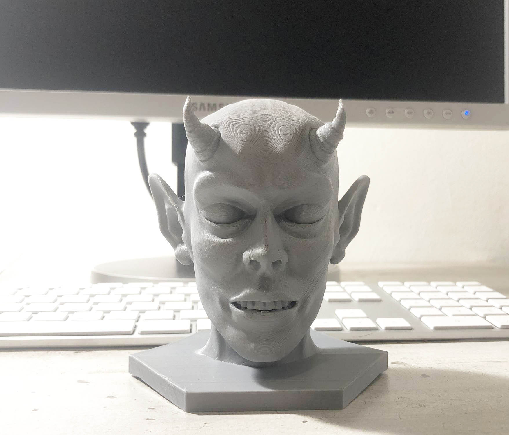 Imp Head Statue v2 por Fusiology | Descargar modelo STL gratuito ...