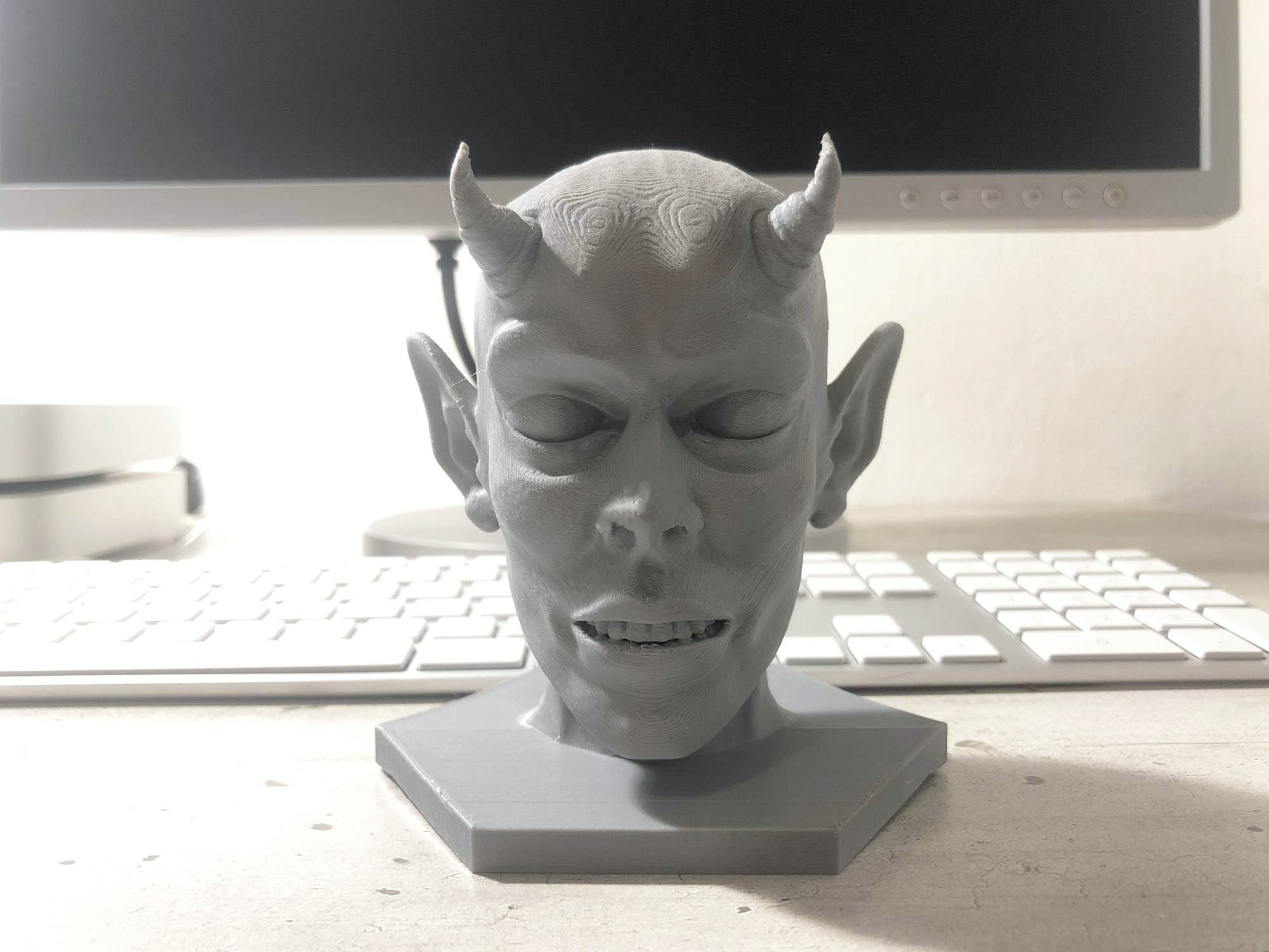 Imp Head Statue v2 por Fusiology | Descargar modelo STL gratuito ...