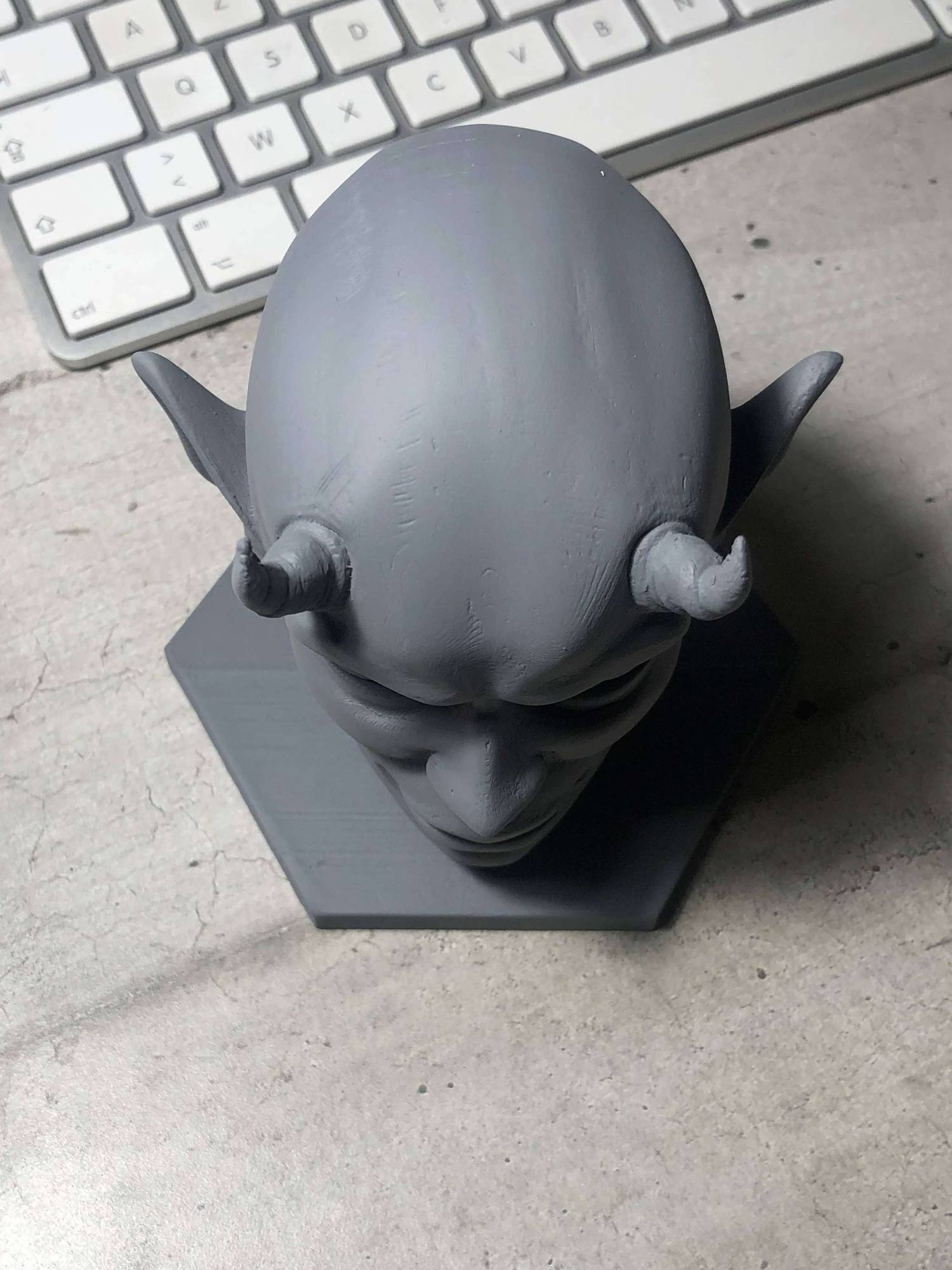 Imp Head Statue v2 by Fusiology | Download free STL model | Printables.com