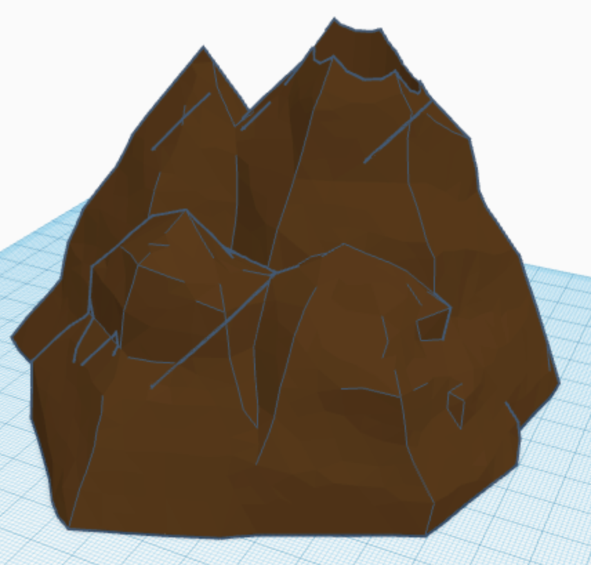 Volcano From Finding Nemo by Vaughnator | Download free STL model ...