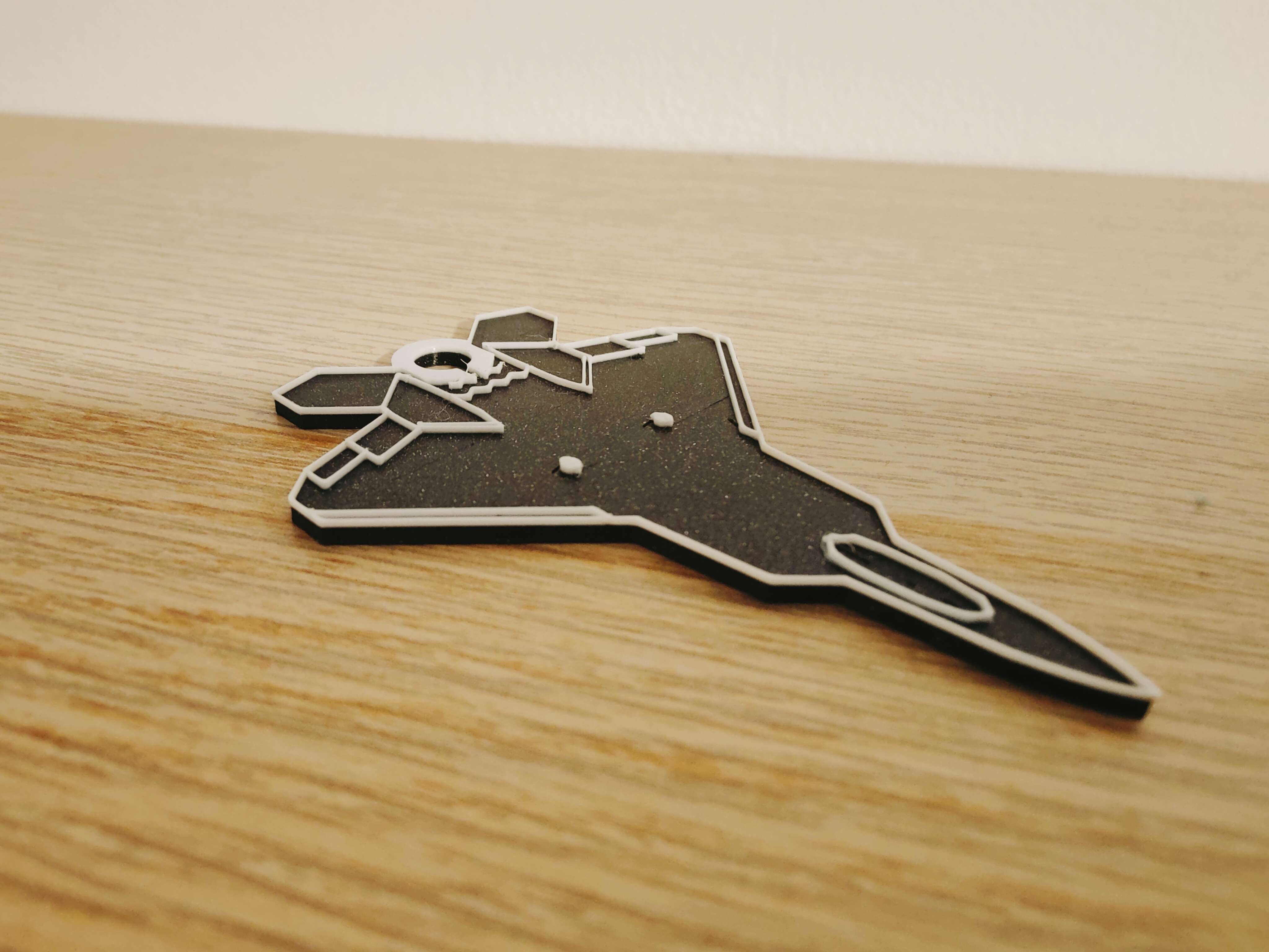 F22 Raptor Keychain by HonzaT | Download free STL model | Printables.com