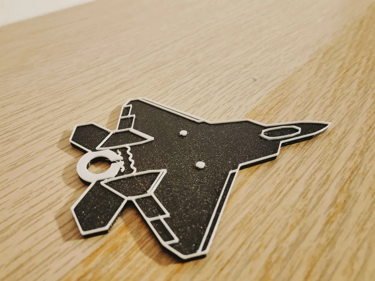 F22 Raptor Keychain by HonzaT | Download free STL model | Printables.com