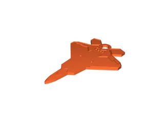 F22 Raptor Keychain by HonzaT | Download free STL model | Printables.com