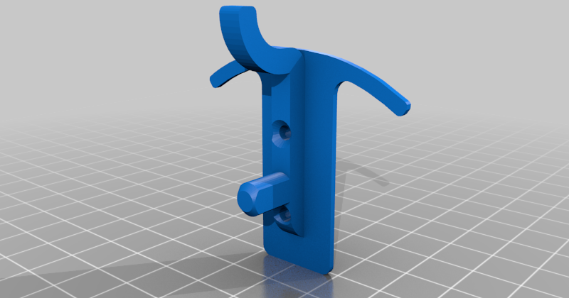 Hat Hook Peg Adapter by adshaw | Download free STL model | Printables.com